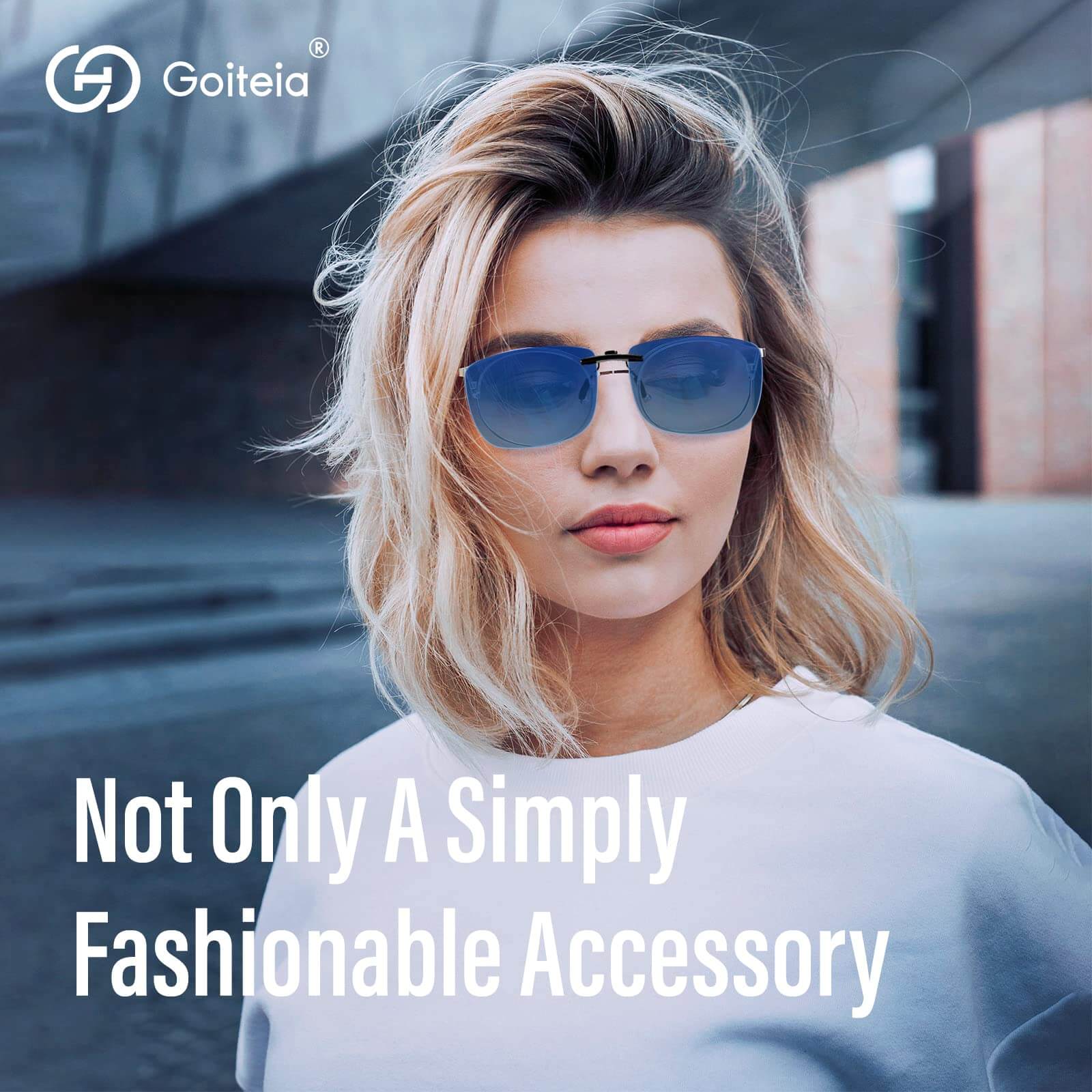 Gradient Clip on Sunglasses | Goiteia