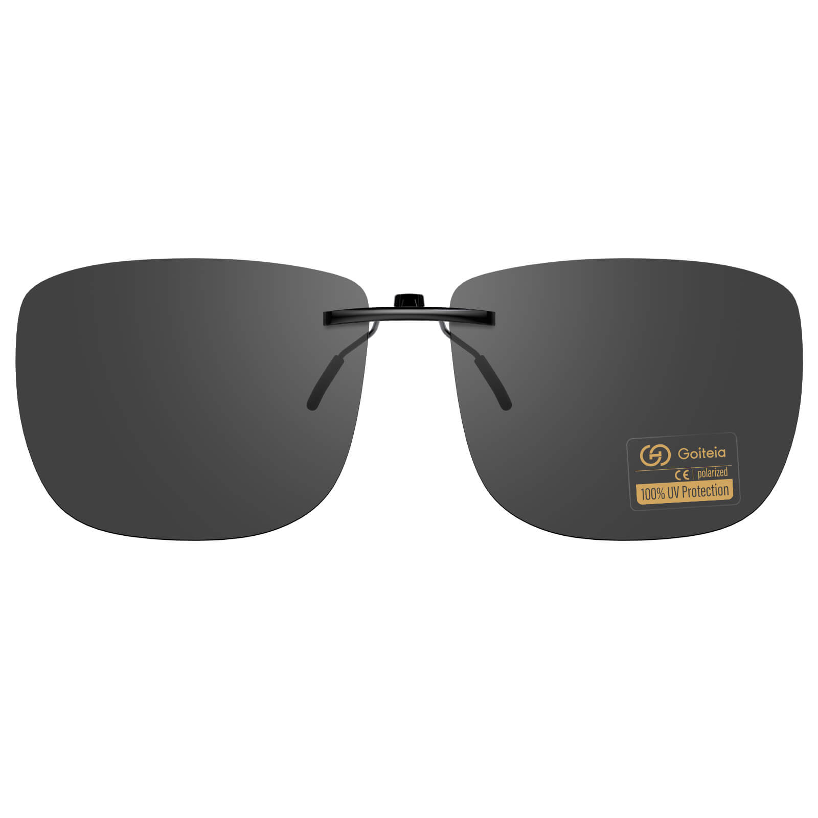 Square Clip on Sunglasses | Goiteia